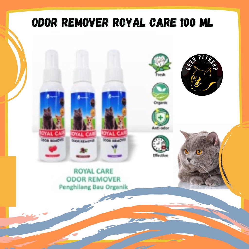 Jual Terbaru Odor Remover Royal Care Penghilang Bau Pesing Hewan 100 Ml ...