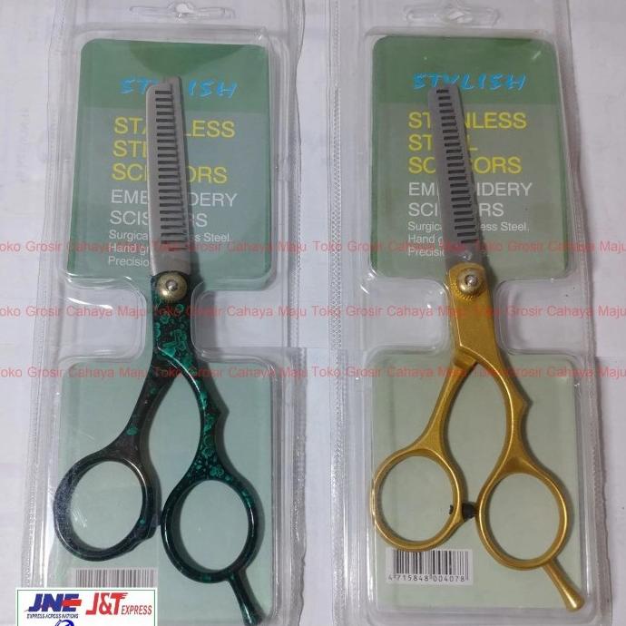 Jual ~~~~~] Gunting Sasak Stylish Stainless Steel Gunting salon ...