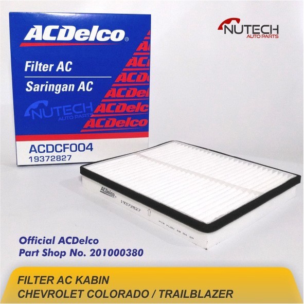 Jual Filter Ac Kabin Ori Chevrolet Colorado Trailblazer Acdelco Asli Gm ...