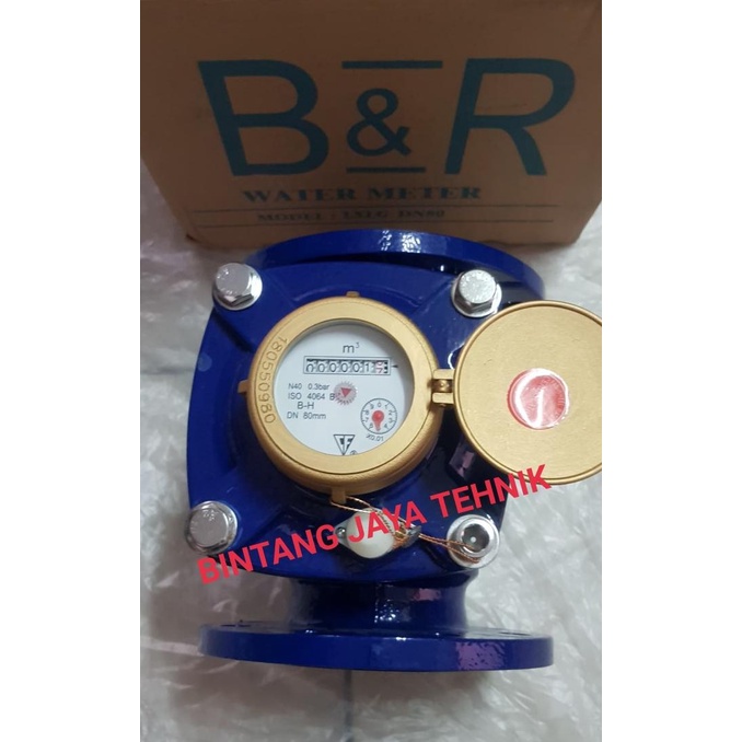 Jual Water Meter Dn80 (3") Br / Meteran Air Dn80 (3") Br | Shopee Indonesia