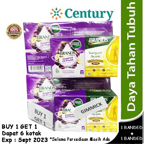 Jual Brand's Essence Of Prune 6x42ml / PROMO BANDED / Daya Tahan Tubuh ...