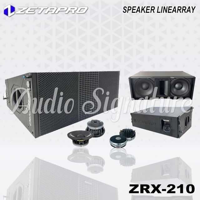Jual Speaker LineArray Line Array 2x10 Inch ZETAPRO ZRX 210 Original ...