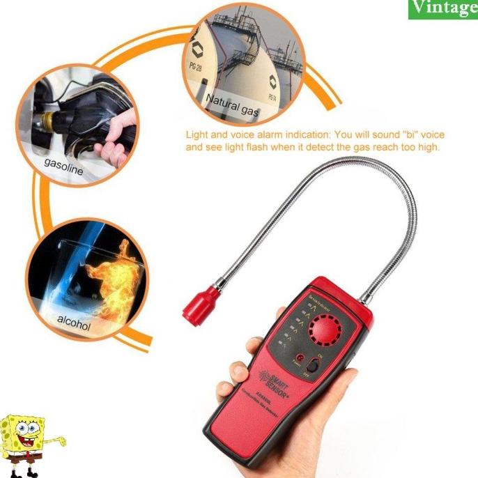 Jual Vin Smart Sensor As8800L Combustible Gas Detector Portable Gas ...