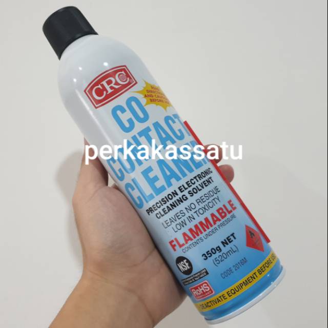 Jual CO CONTACT CLEANER CRC 520ML 520 ML CAIRAN PEMBERSIH KOMPONEN ...