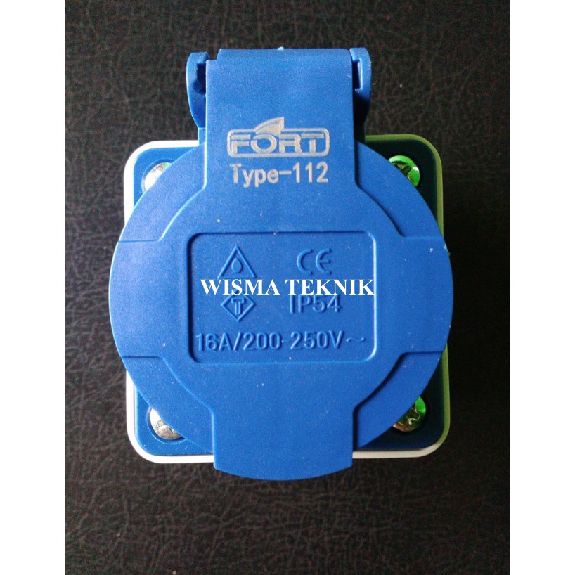 Jual Kirim langsung Socket / Stop Kontak Panel Mounting 2P 16A 220V ...