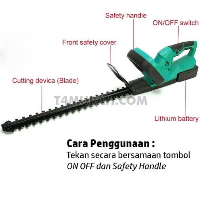 Jual [Gunting] Gergaji Mesin Potong Dahan Tanaman Pagar Hedge Trimmer Portable - Caas [Rumput ...