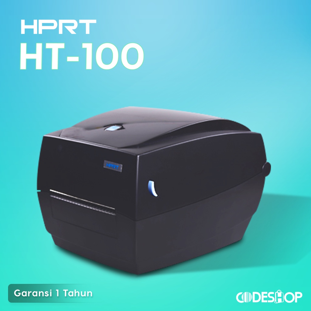Jual Printer Label HPRT HT100 Port ( USB+Serial+LAN ) Barcode HT-100 | Shopee Indonesia