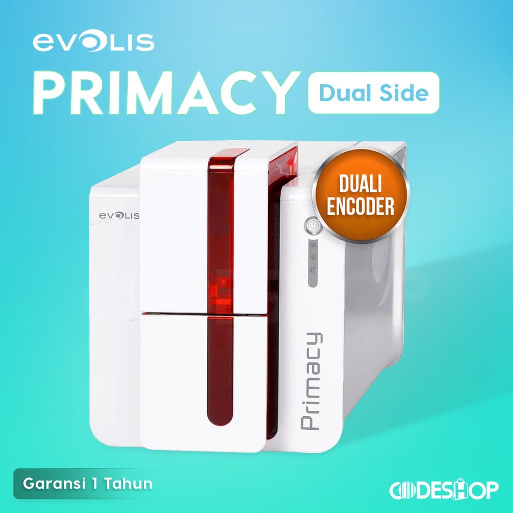 Jual Printer ID Card Evolis Primacy + Duali Encoder Dual Side USB ...