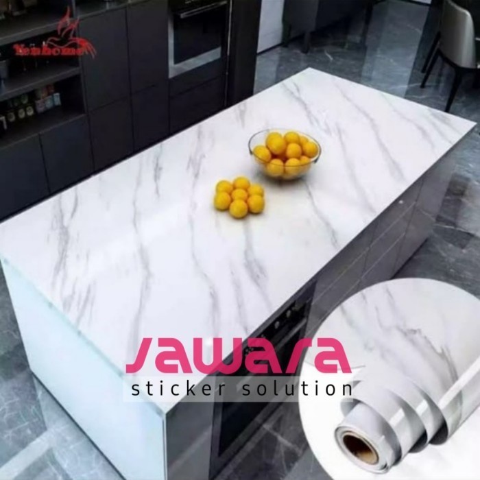 Jual [Wall] Marble Sticker Wallpaper Granite Stiker Dinding Marmer Meja ...