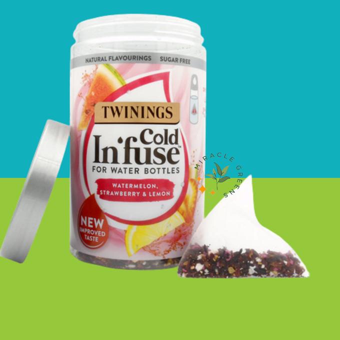 Jual TWININGS Cold Infuse For Water Bottles Natural Flavourings 12 ...
