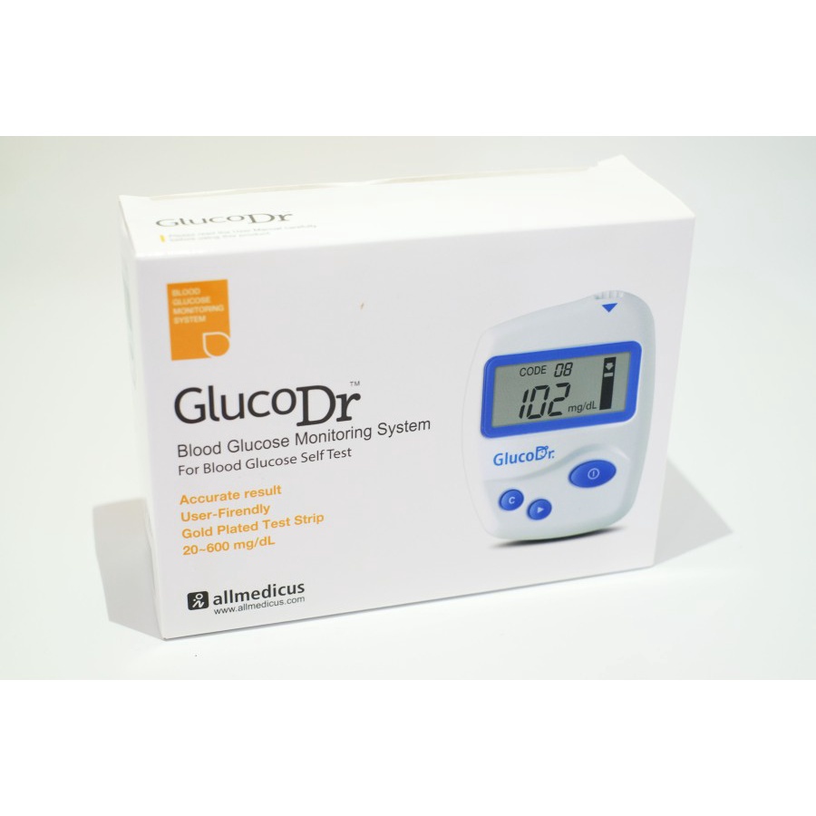 Jual Gluco Dr Bio Sensor Kit / Alat Cek Gula Darah (Tanpa Strip ...