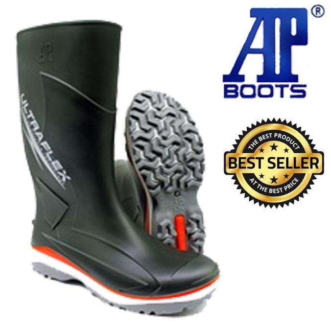 Jual Sepatu AP Boot ULTRAFLEX Grey ( Abu-abu ) | Shopee Indonesia