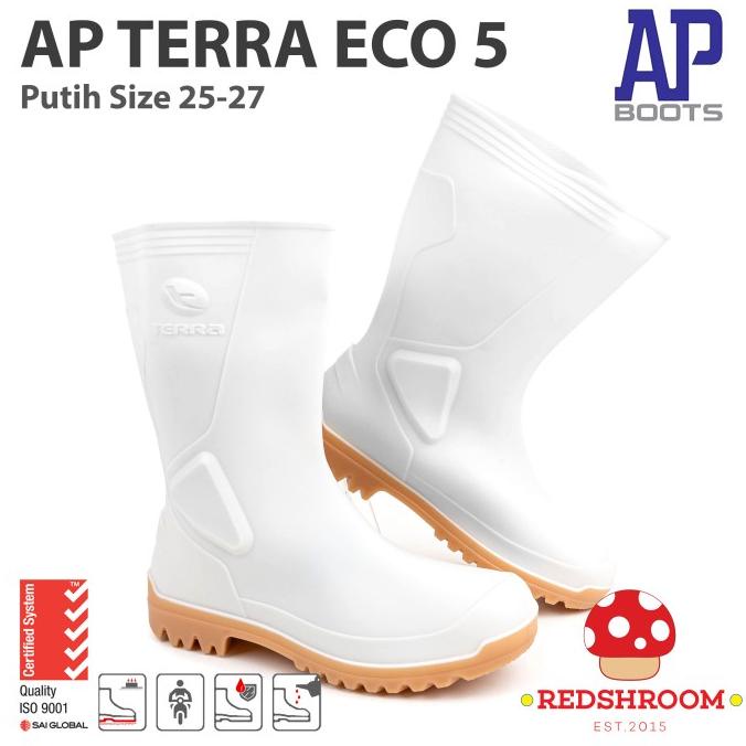 Jual Sepatu boot Pendek AP Boots AP TERRA ECO 5 PUTIH PERAIRAN ...