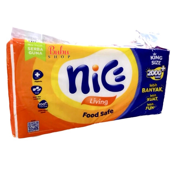 Jual MALL tissue tisu wajah nice 900 gram / 2000+ helai ( 1000 gram ...