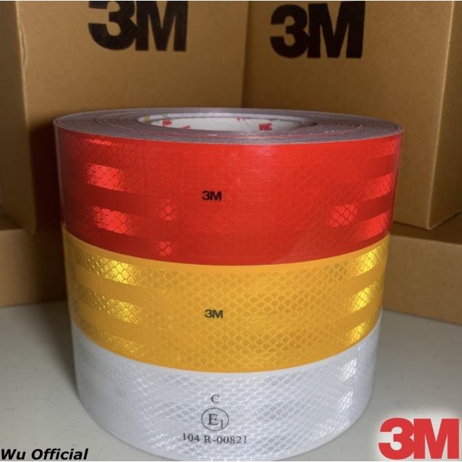 Jual Stiker Reflektor 3M Sticker Uji Kir Dishub Sticker 3M Pemantul ...