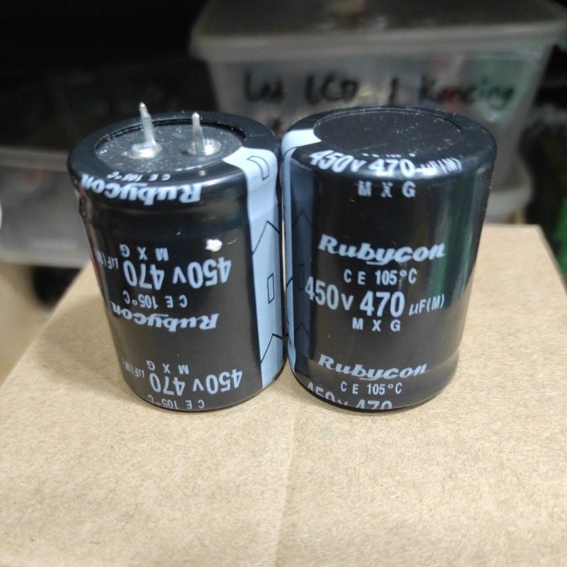 Jual Elko 450v 470uf Elco 470uf 450v Rubycon | Shopee Indonesia