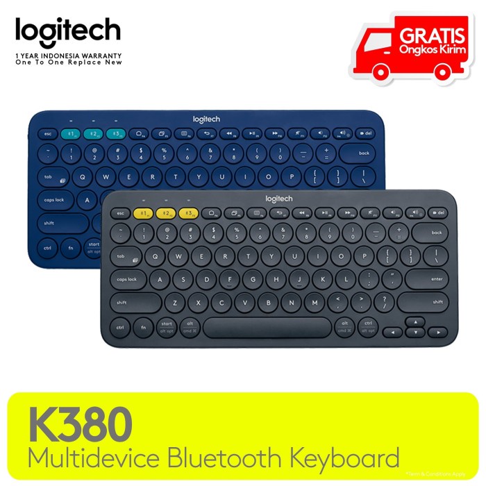 Jual Logitech K380 Multi-Device Bluetooth Keyboard | Shopee Indonesia
