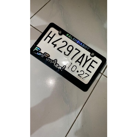 Jual Frame Plat Nomor Custom All Motor | Shopee Indonesia
