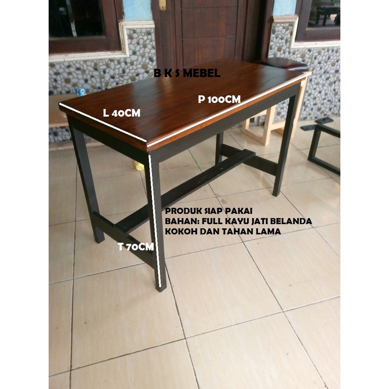 Jual Meja kompor 2 tungku meja kerja meja serbaguna meja ffull kayu ...