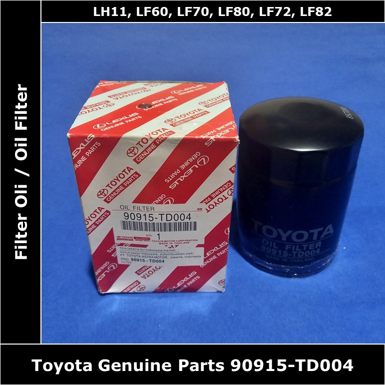 Jual Filter Oli Toyota Kijang Kapsul Diesel 2L 2400 cc Ori Asli Toyota ...