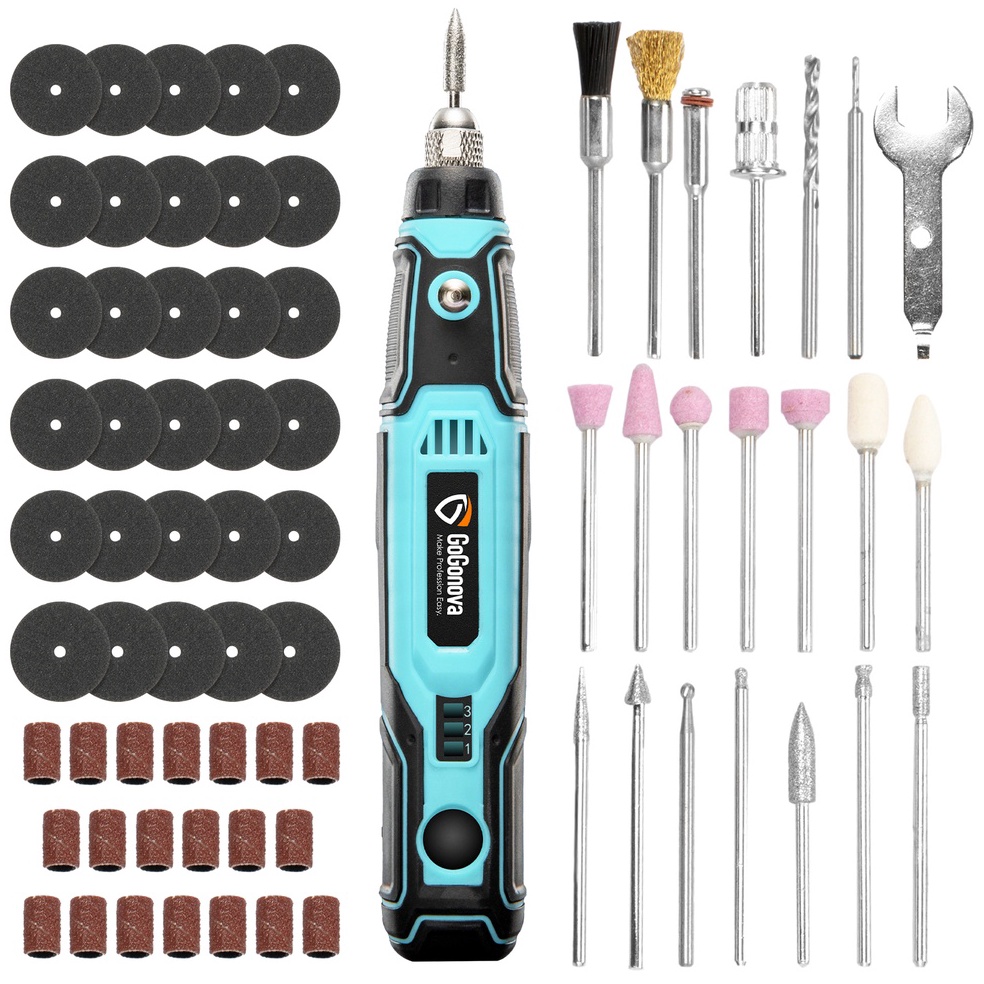 Jual BOOMING Hyderson Bor Mini Grinder Set 4V Mini Drill 3 Kecepatan 72 ...
