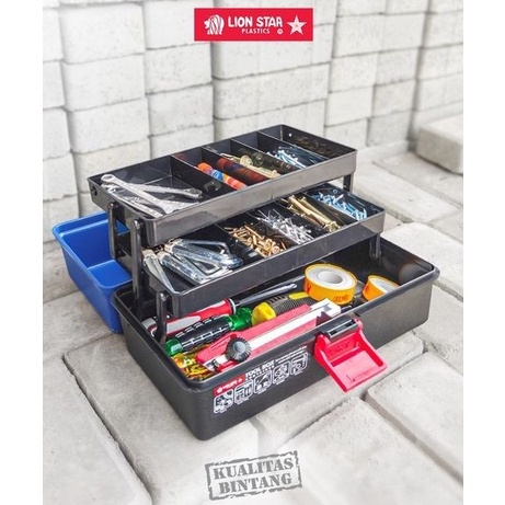 Jual LKJ-80 TOOL BOX JX-19 ToollBox 01 LION STAR tempat obeng peralatan bengkel dan bangunan Z80 ...