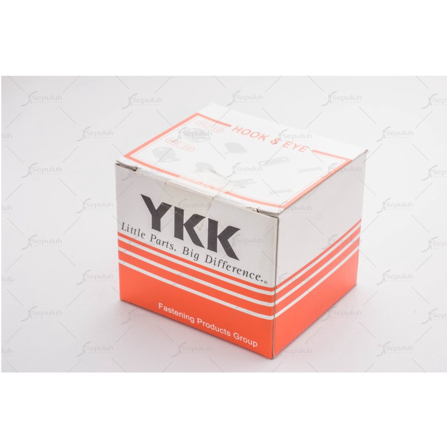 Jual Hak Kancing Kait Celana Bahan YKK - HE 10 F (@2 gross, isi 288 pcs ...