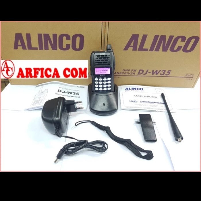 Jual HT ALINCO DJ-W35 UHF 350-390MHZ HANDIE TALKY ALINCO W35 | Shopee ...