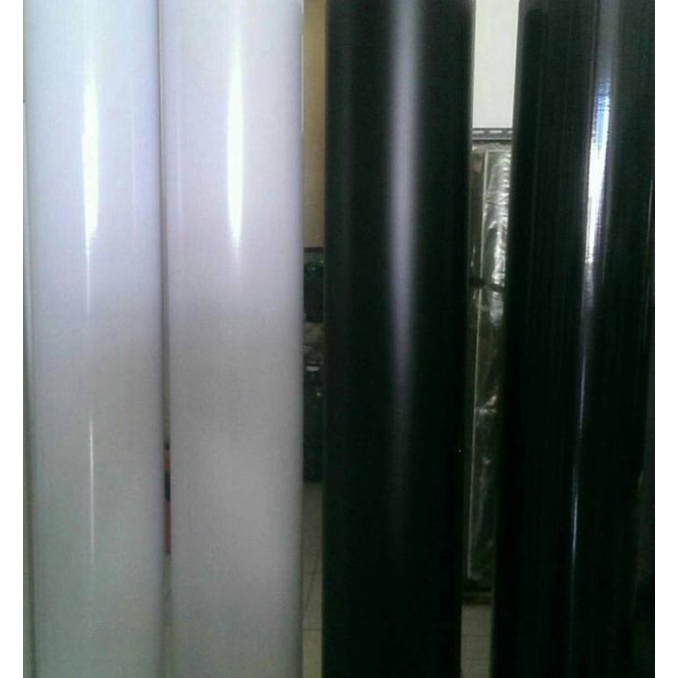 Jual Sticker 80Mm Lebar 1.22M Putih / Hitam (Stiker Kaca Film) | Shopee ...