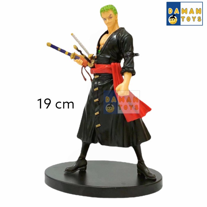 Jual action figure one piece zoro lady wano kuni edward hiyori patung ...