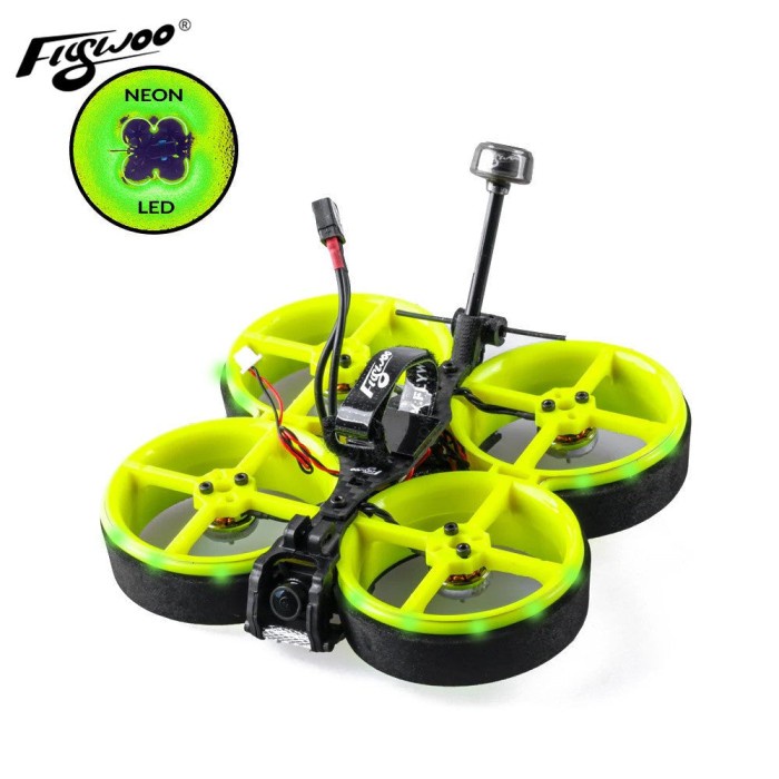 Jual Flywoo CineRace20 V2 Neon LED Analog Pro 2inch Cinewhoop FPV Drone ...