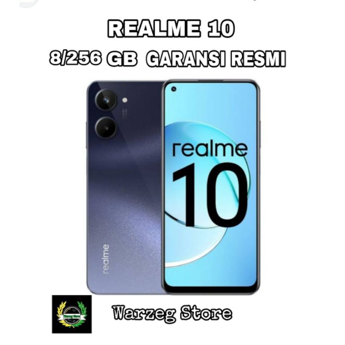 Jual HP REALME 10 8/256 GB - RELMI 10 RAM 8GB ROM 256GB GARANSI RESMI ...