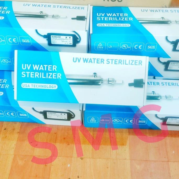 Jual Lampu Uv Ultraviolet Water Sterilizer 1 Gpm Untuk Ro | Shopee Indonesia