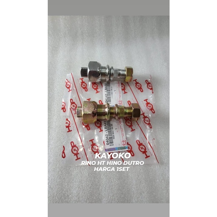 Jual BAUT RODA BELAKANG RINO HT HINO DUTRO R/L HARGA 1SET 2PC HUB BOLT ...