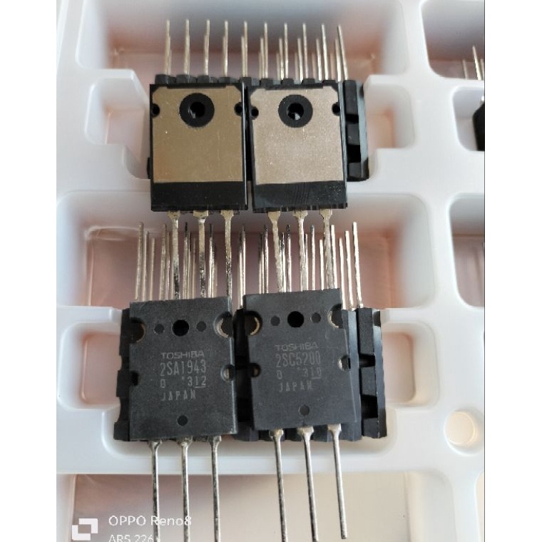Jual _VII Thosiba 2SA 1943 2SC 5200 Original Super Transistor Thosiba ...