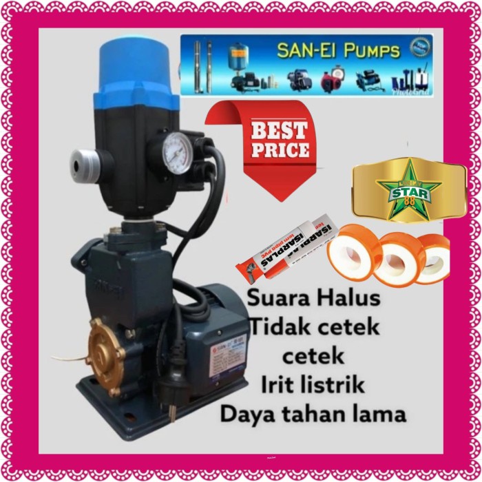 Jual MESIN POMPA BOOSTER SAN EI OTOMATIS APC PENDORONG AIR TOREN SHIMIZU | Shopee Indonesia