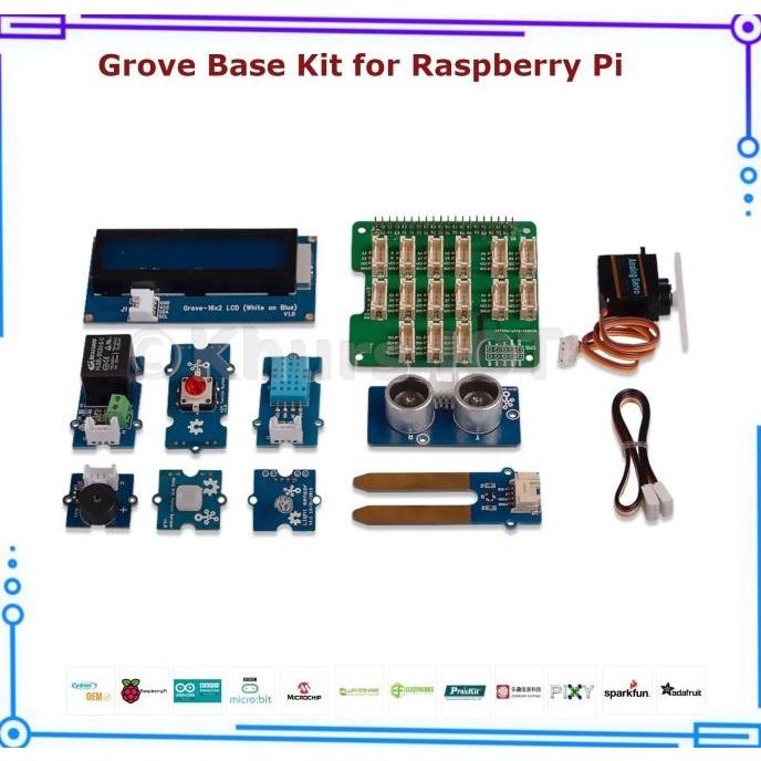 Jual Grove Base Kit for Raspberry Pi - Paket Pemula Belajar Raspberry ...