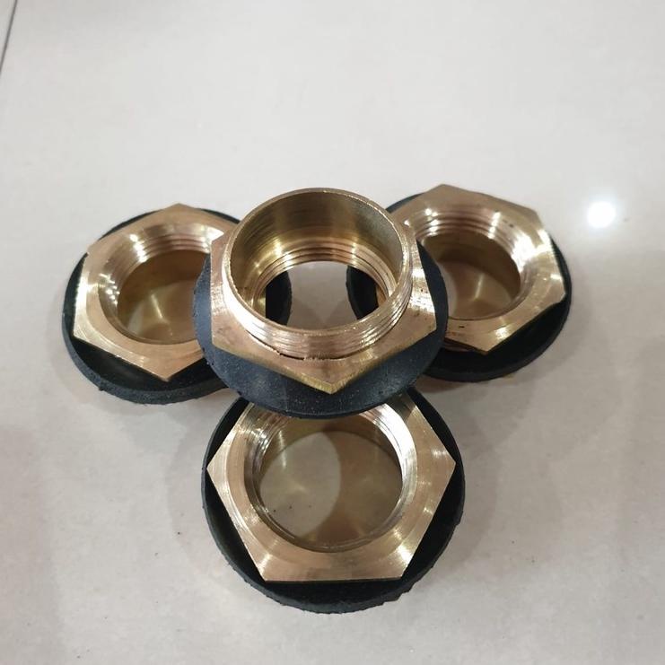 Jual IHE363 Nepel Nepple 1" Fitting Mur Mor Vault Ring Drat Tandon ...