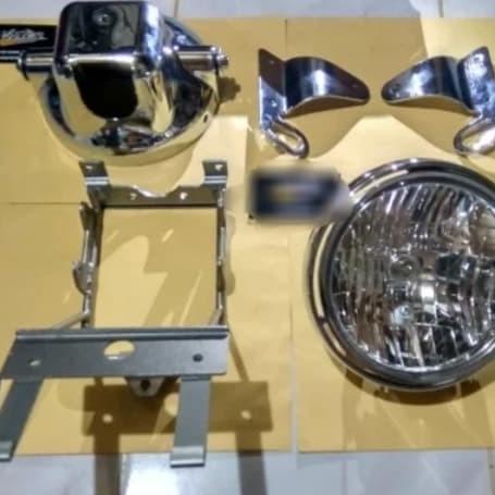 Jual Lampu Bulat Reflektor Lampu Bulat Set Ninja Ss Original | Shopee ...