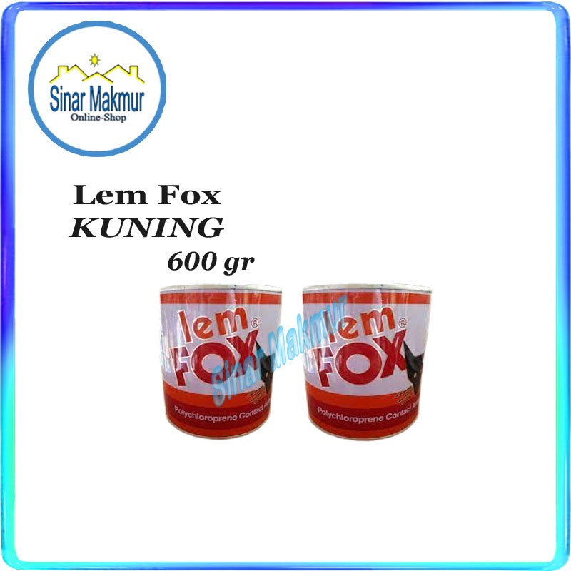 Jual Lem Kuning Kaleng Aibon Perekat Kayu 650 Gram (FOX) | Shopee Indonesia