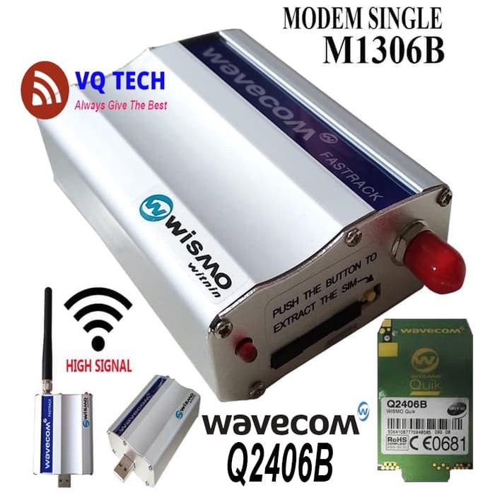 Jual Modem Single M1306B Wavecom Q2406B USB | Shopee Indonesia