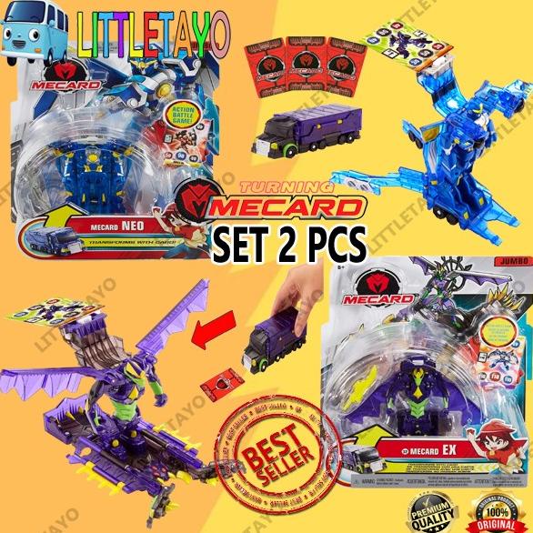 Jual Mecard Toys Transformers Tobot Jumbo Class Set2Pcs- Neo & Ex ...