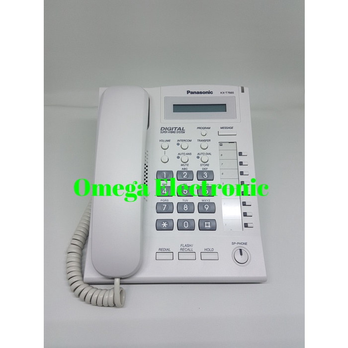 Jual Telephone Key Panasonic KX-T7665 Telepon Proprietary 7665 | Shopee Indonesia