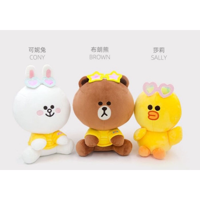Jual BONEKA BROWN CONY SALLY BNF LINE ORIGINAL IMPORT | Shopee Indonesia