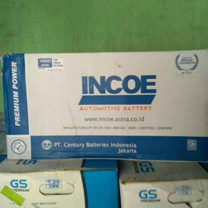 Jual battery aki incoe premium n150 12v 150ah original Astra dan ...