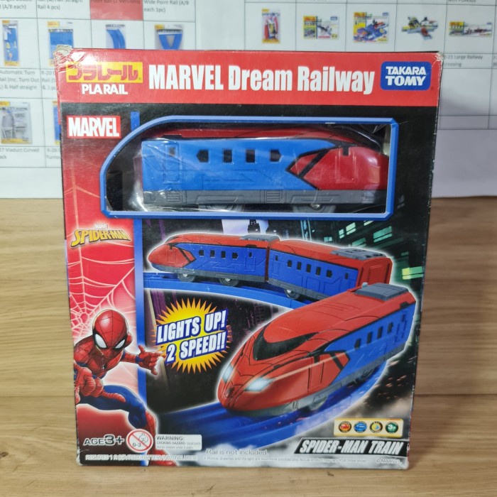 Jual Plarail Marvel Dream Railway Spiderman Train | Shopee Indonesia