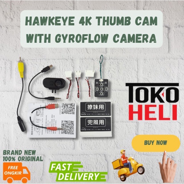Jual Hawkeye 4K Thumb Cam with Gyroflow Camera | Shopee Indonesia