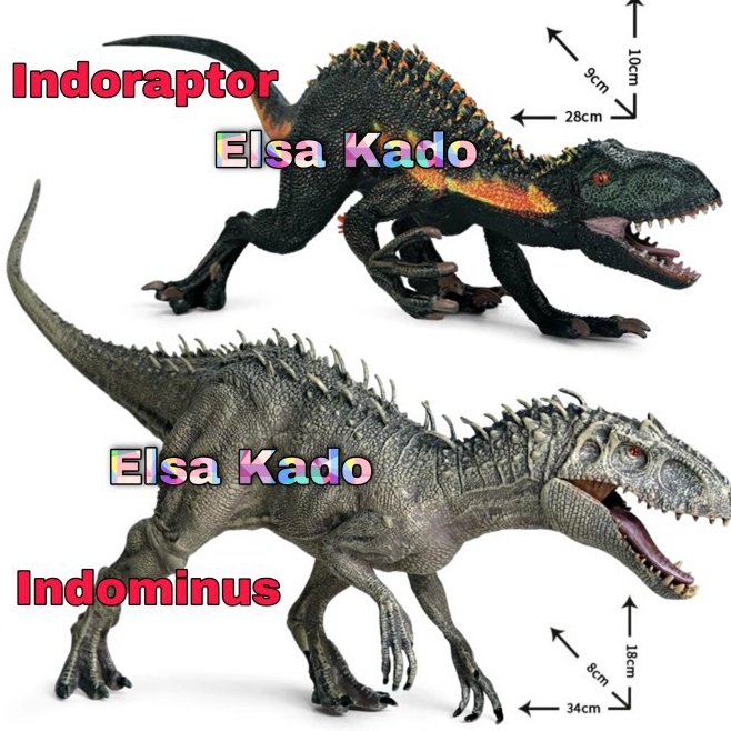 Jual Yi Dinosaurus Figure Indoraptor Indominus Rex Mainan ...