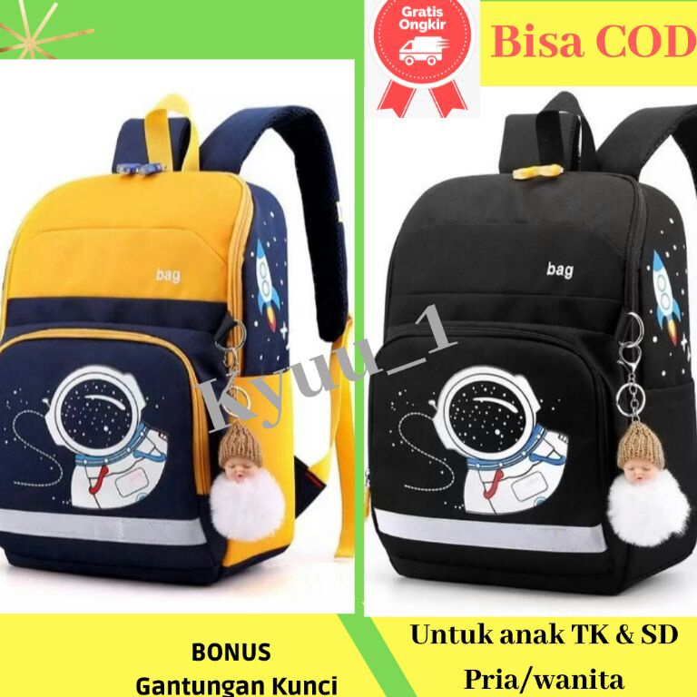 Jual 40 Tas anak astronot sd/tas ransel anak/tas anak karakter/tas anak ...