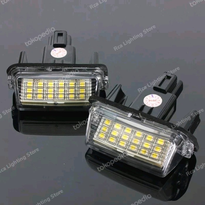 Jual Lampu Plat Nomor Led Built In Toyota / License Plate Light ...
